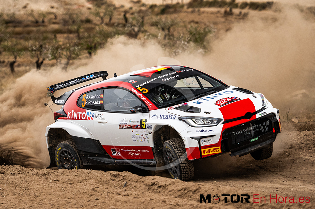 Brillante estreno de Cachón con el GR Yaris Rally2 - Motorenhora