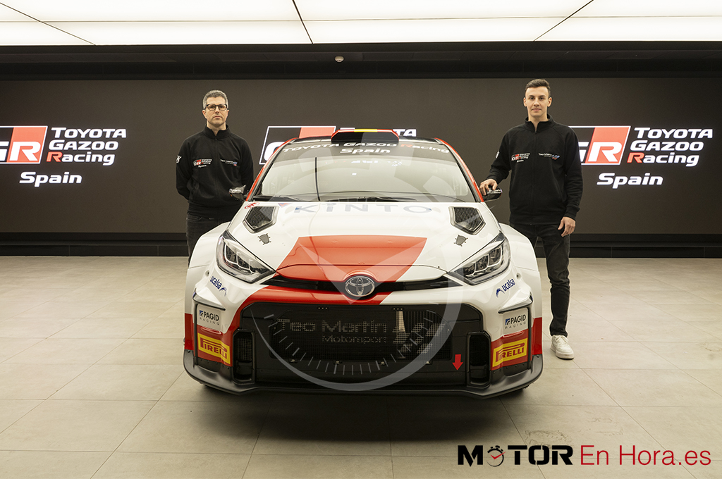 Cachón debuta en Lorca con el GR Yaris Rally2 - Motorenhora